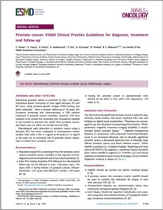 Prostate cancer: ESMO Clinical Practice Guidelines for diagnosis ...